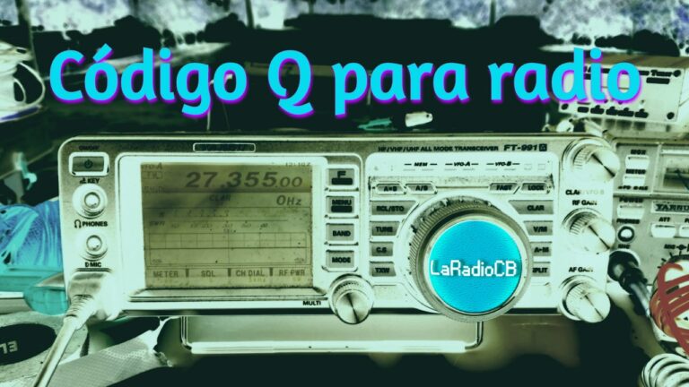 Código Q para radio. LaRadioCB.es ️